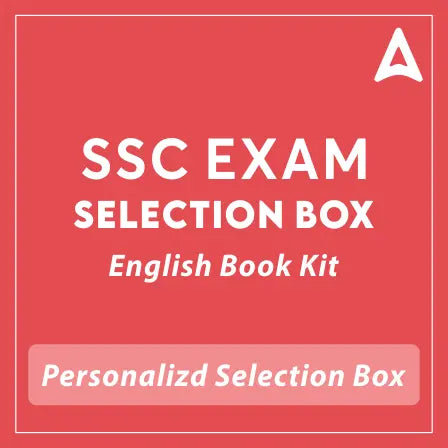 SSC Exam 2025-26 Selection Box Kit (English Printed Edition) by Adda24 ...